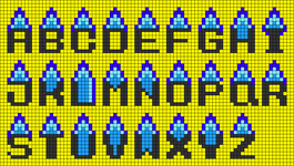 Alpha pattern #41259 | BraceletBook