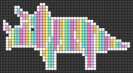 Alpha pattern #54630 | BraceletBook