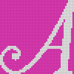 Alpha pattern #75262 | BraceletBook