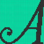 Alpha pattern #75262 | BraceletBook