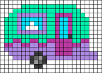 Alpha pattern #45868 | BraceletBook