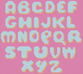 Alpha pattern #86068 | BraceletBook