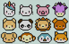 Alpha pattern #91684 | BraceletBook