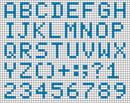 Alpha pattern #38986 | BraceletBook