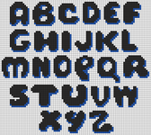 Alpha pattern #86068 | BraceletBook