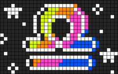 Alpha pattern #151758 | BraceletBook