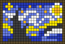 Alpha pattern #160627 | BraceletBook