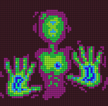 Alpha pattern #181408 | BraceletBook